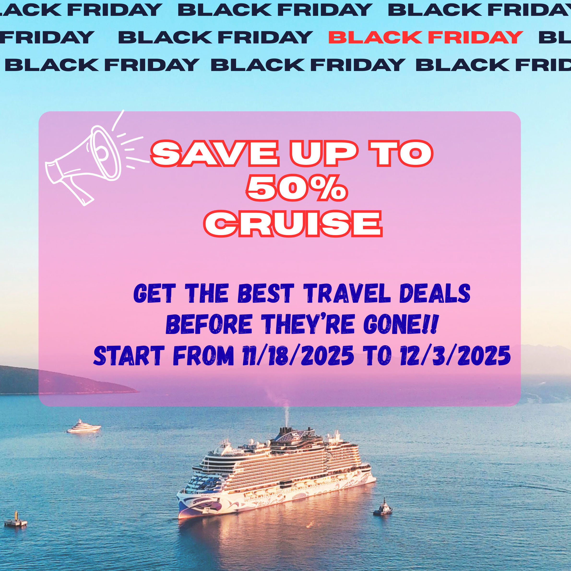 2025 Black Friday | Hot News | JTB USA Honolulu Branch